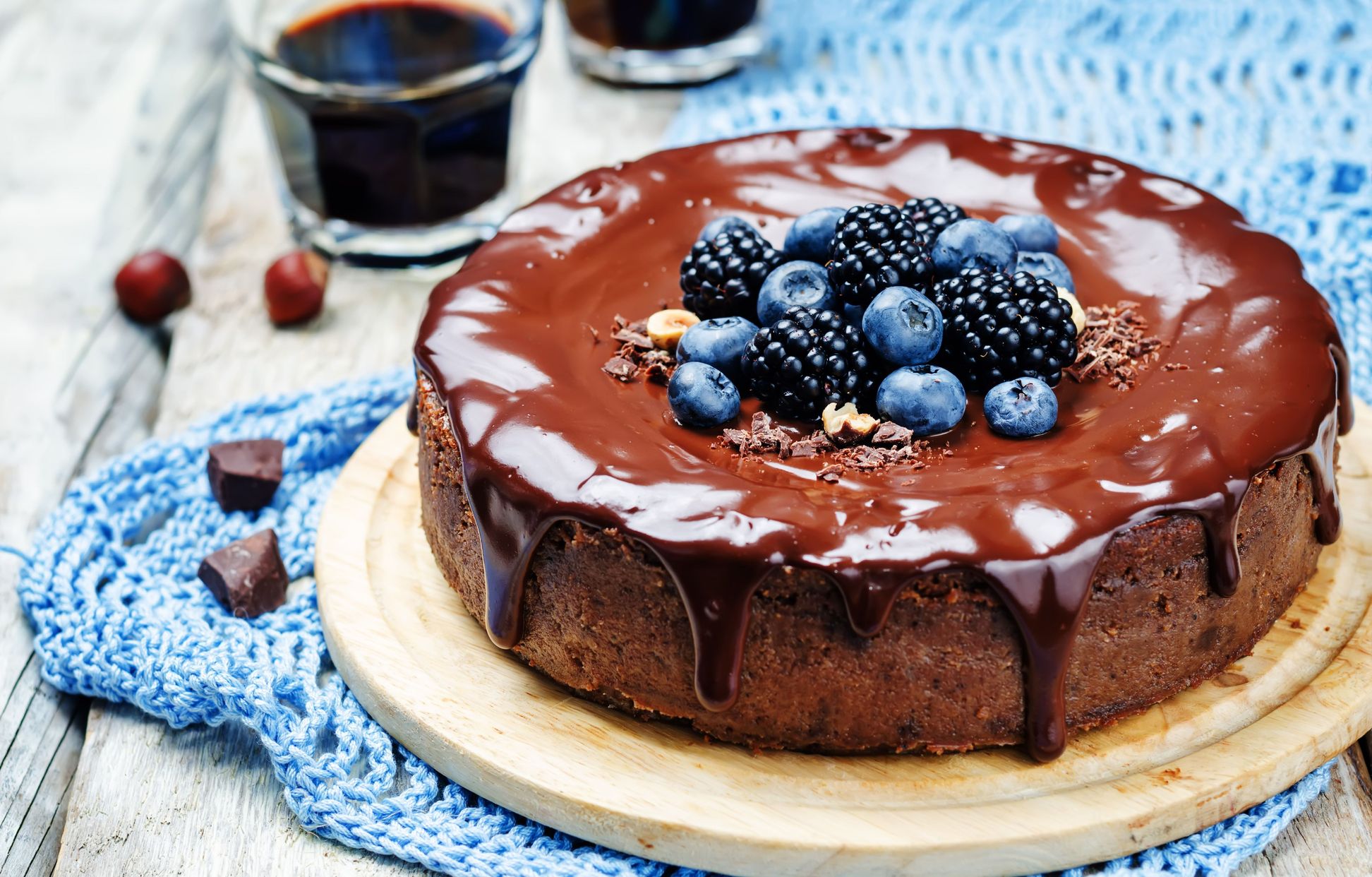 Cheesecake au chocolat noir : Recette de Cheesecake au chocolat noir ...