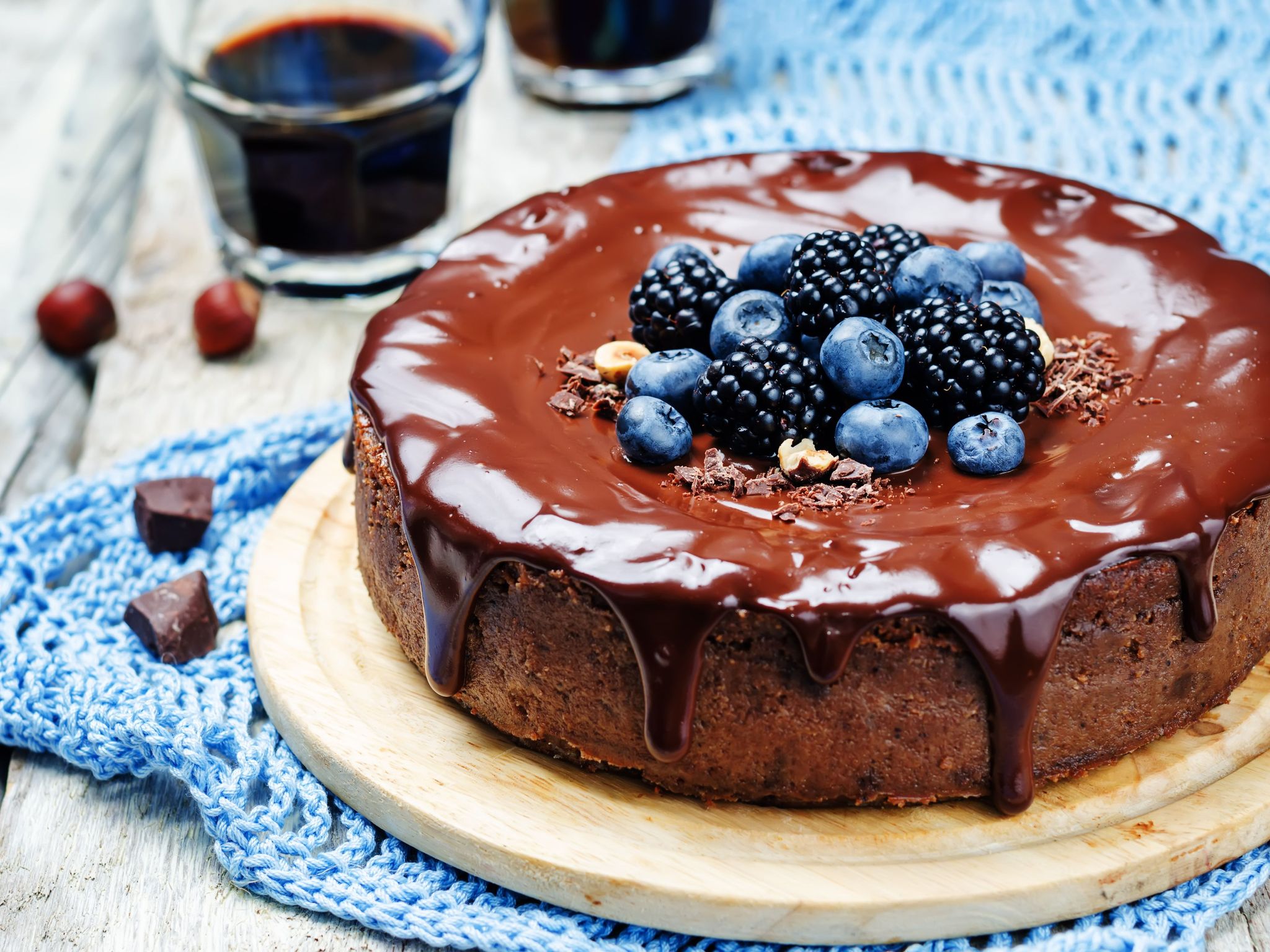 Cheesecake au chocolat noir : Recette de Cheesecake au chocolat noir ...