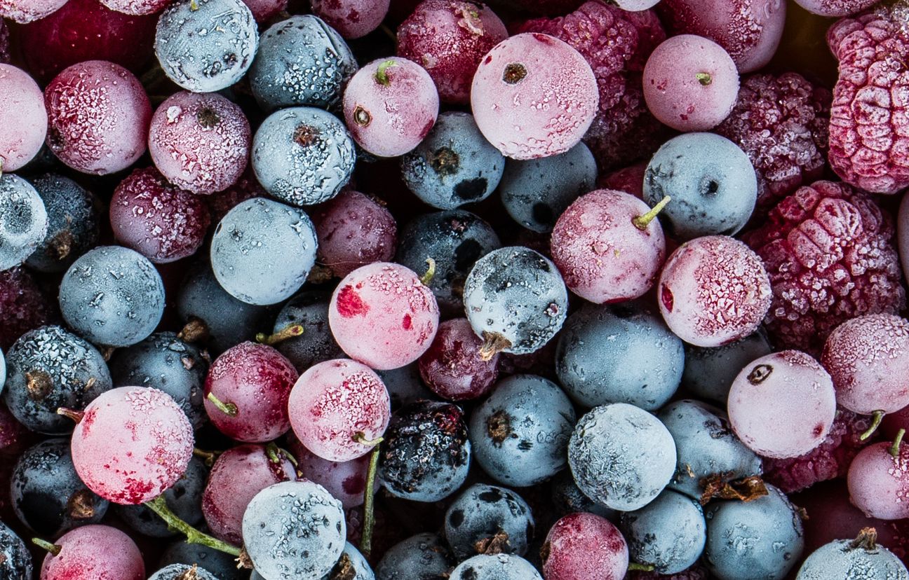 Congélation des petits fruits rouges : Recette de Congélation des ...