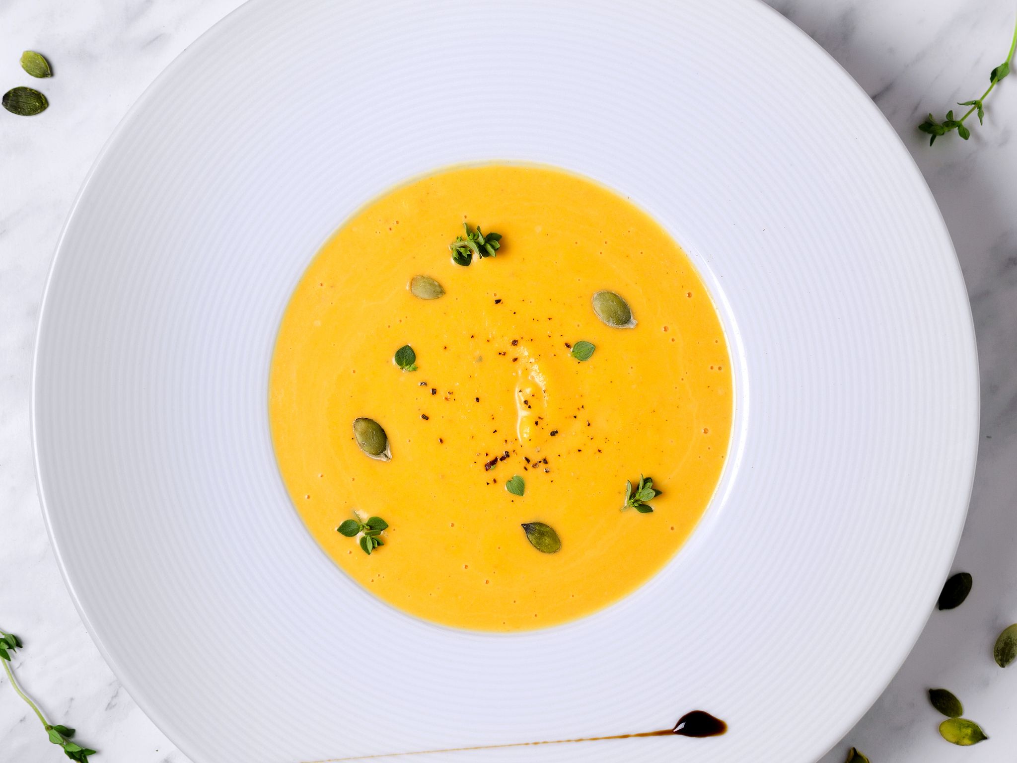 Soupe à la courge butternut : Recette de Soupe à la courge butternut ...