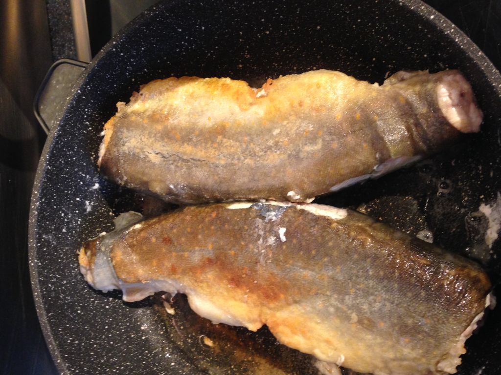 Omble chevalier aux petits légumes : Recette de Omble chevalier aux ...