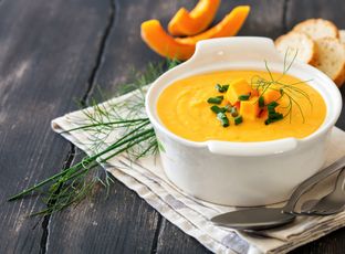 Gratin de potiron aux marrons : Recette de Gratin de potiron aux ...