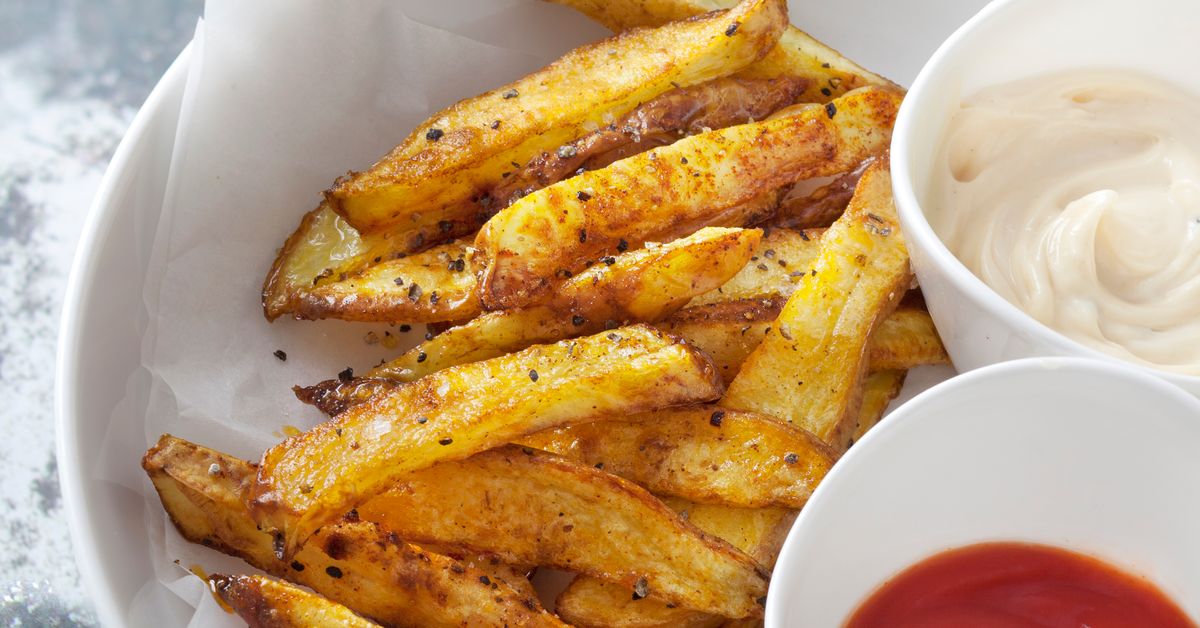 Frites light au four : recette de Frites light au four