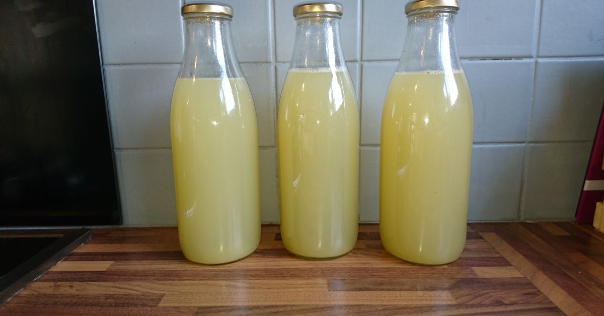 Jus de gingembre bienfaisant : recette de Jus de gingembre bienfaisant