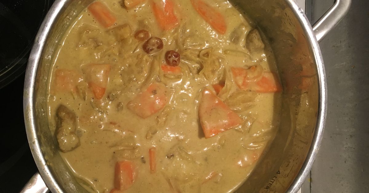 Coco-curry : recette de Coco-curry