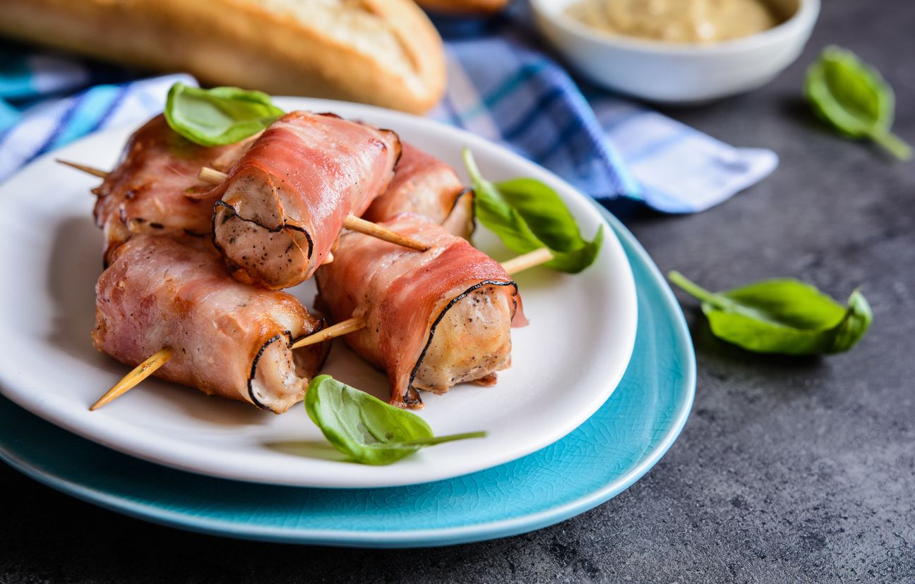 Thon rôti au bacon : Recette de Thon rôti au bacon - Marmiton