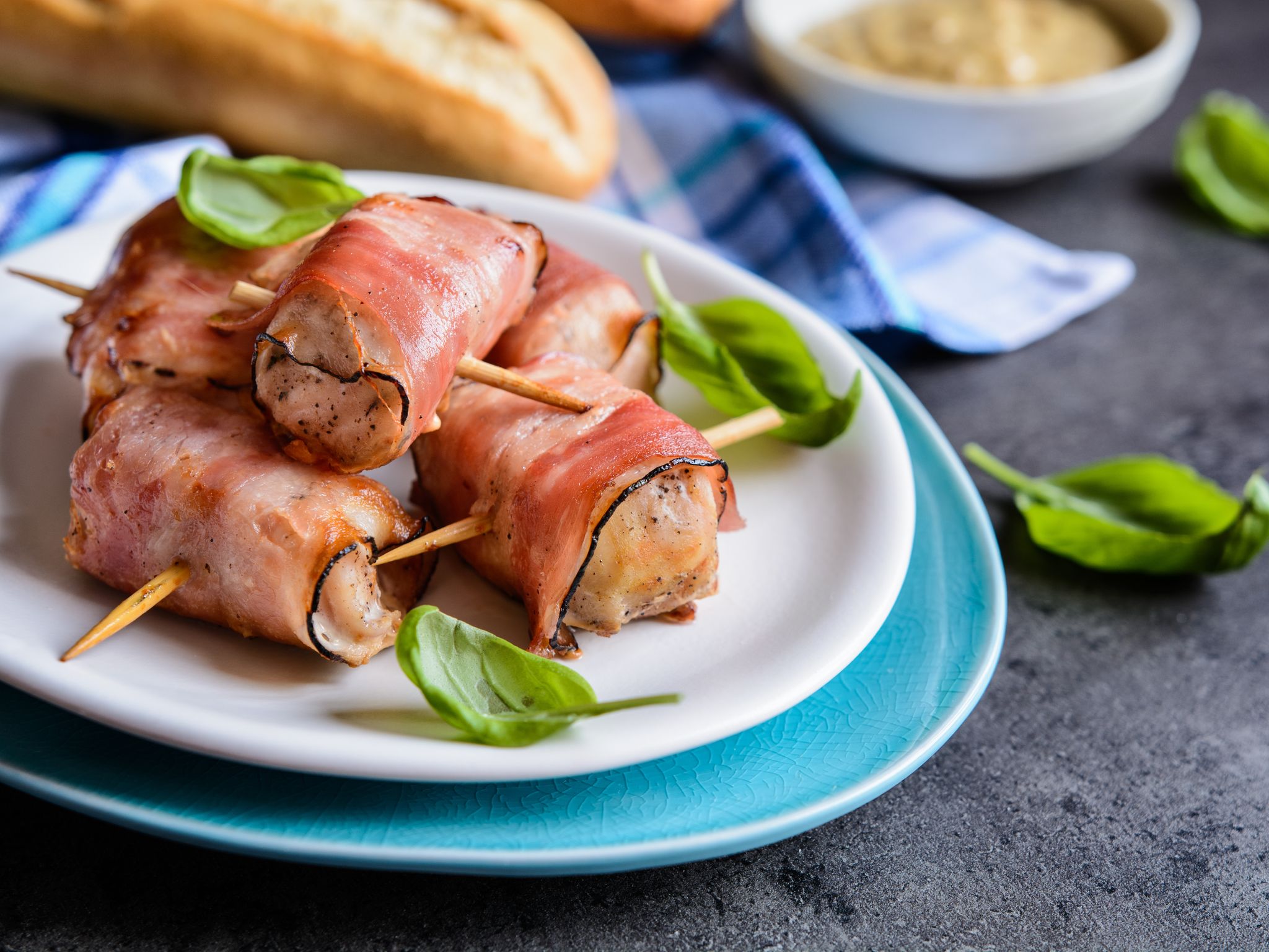 Thon rôti au bacon : Recette de Thon rôti au bacon - Marmiton