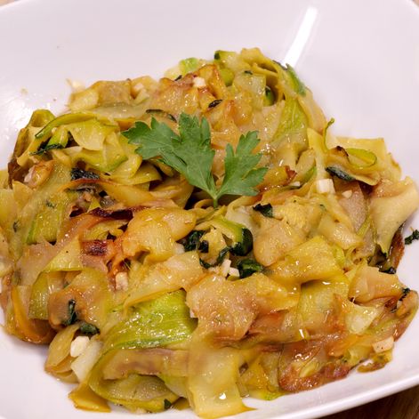 Tagliatelles de courgettes : Recette de Tagliatelles de courgettes ...