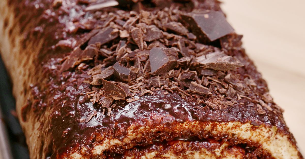 Bûche de Noël facile : recette de Bûche de Noël facile