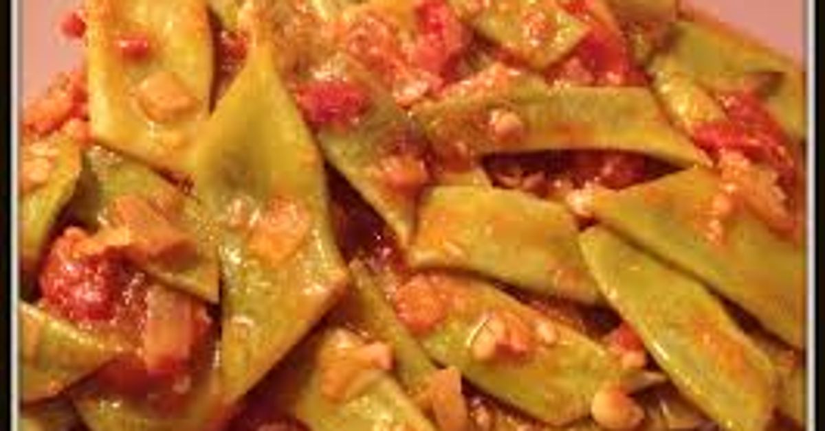 Haricots plats à la tomate : recette de Haricots plats à la tomate
