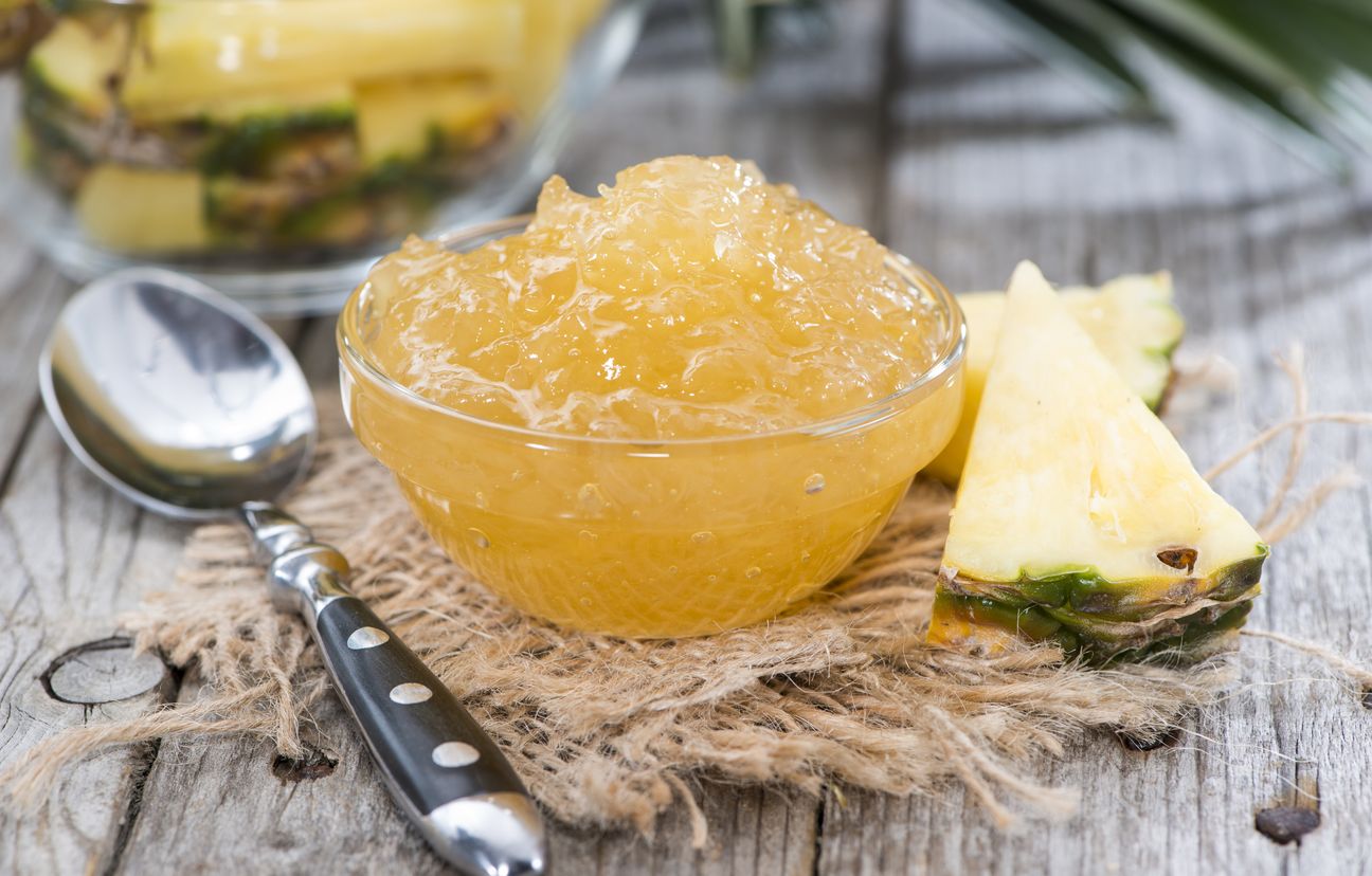 Confiture d'ananas : Recette de Confiture d'ananas - Marmiton