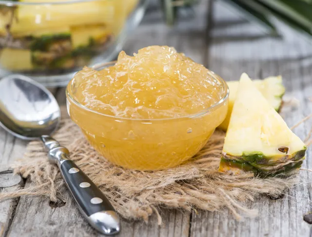 Confiture d'ananas : recette de Confiture d'ananas