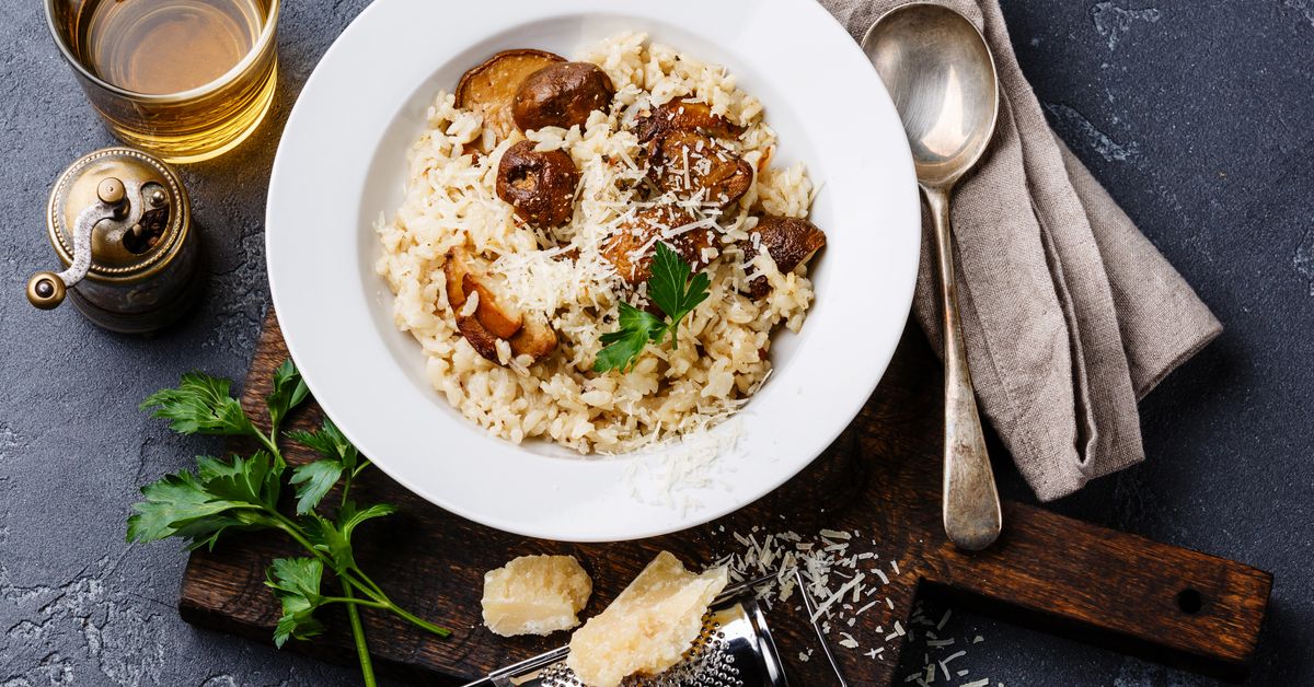 Risotto aux cèpes (Italie) : recette de Risotto aux cèpes (Italie)