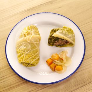 Choux farcis : Recette de Choux farcis - Marmiton