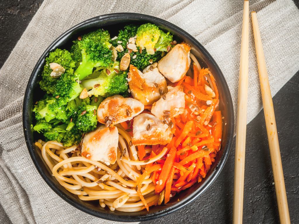 Ramen façon buddha bowl : Recette de Ramen façon buddha bowl