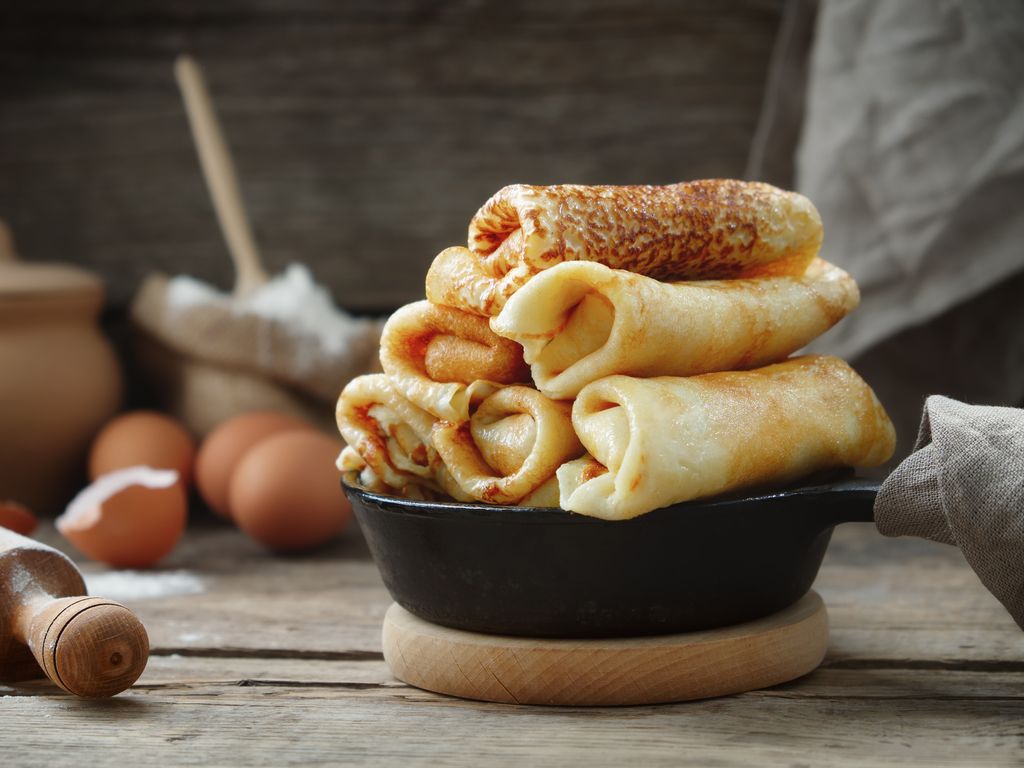 Crêpes roulées : Recette de Crêpes roulées