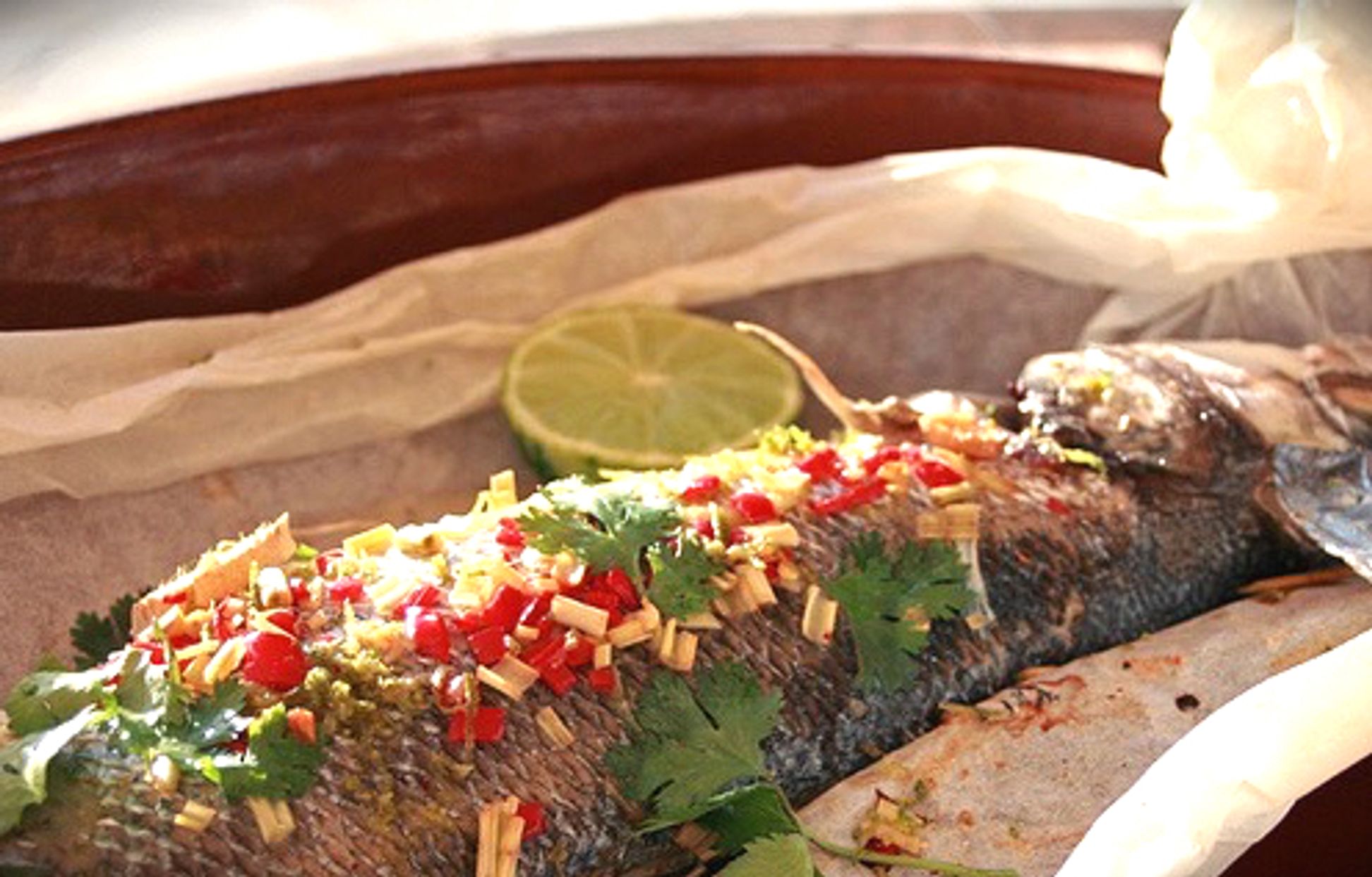 Papillote de Poisson façon Thaï : Recette de Papillote de Poisson façon ...