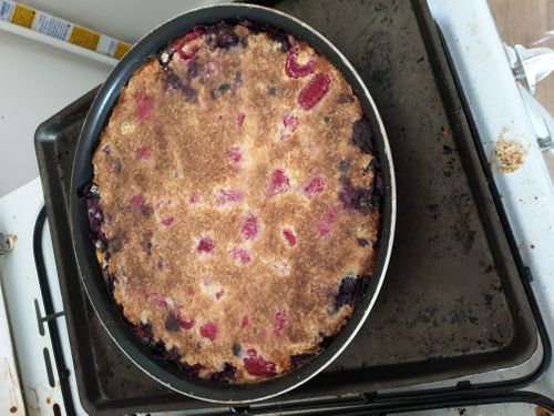 Clafoutis myrtilles-framboises : Recette de Clafoutis myrtilles ...