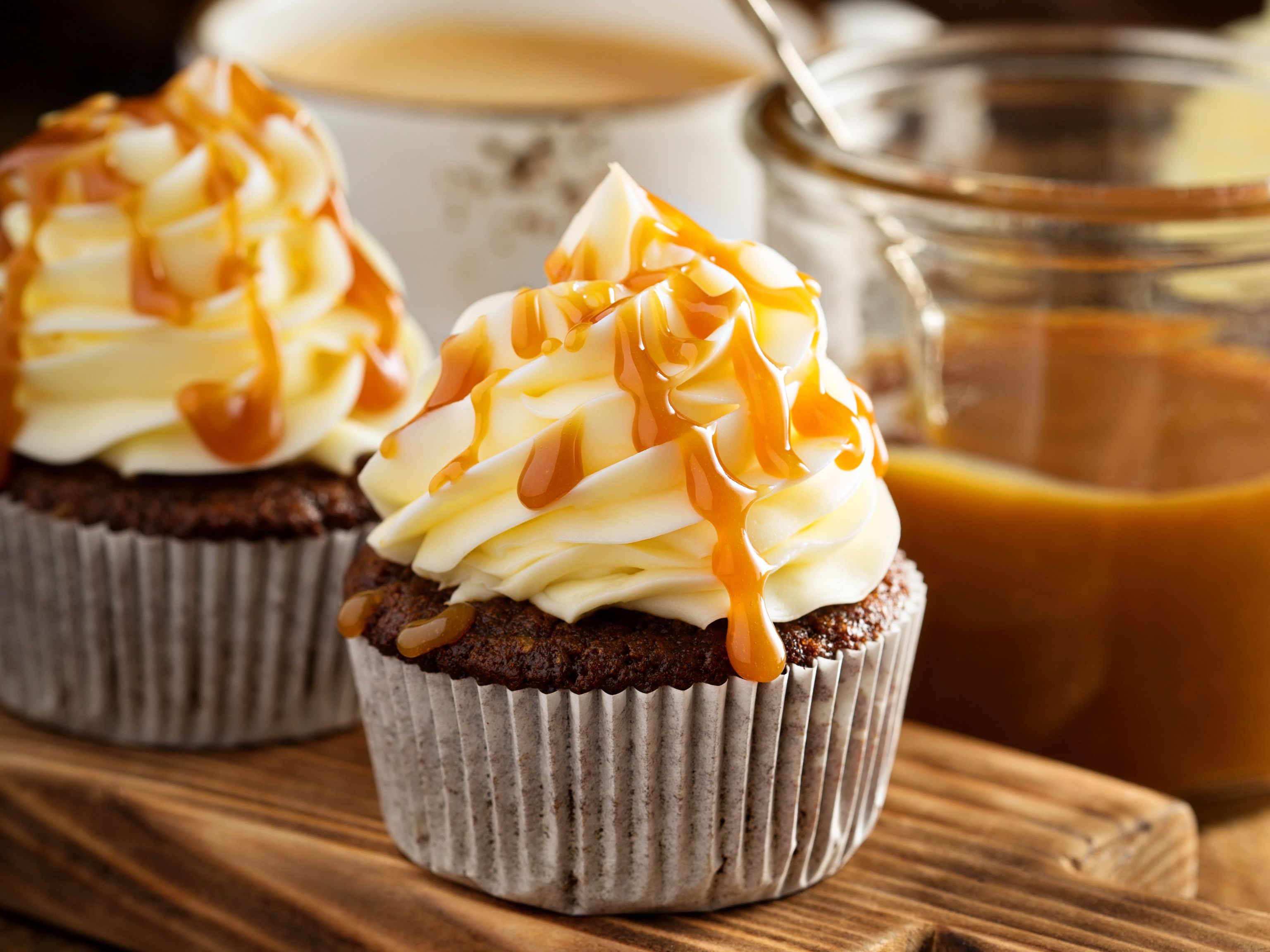 Cupcakes au caramel au beurre salé : Recette de Cupcakes au caramel au ... Cupcakes au caramel au beurre salé : Recette de Cupcakes au caramel au ...