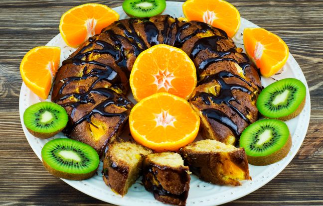 Savarin délicieux aux fruits exotiques : Recette de Savarin délicieux ...