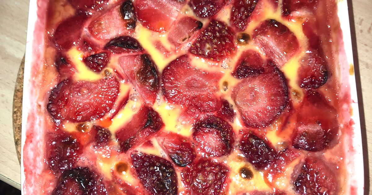 Gratin aux fruits rouges : recette de Gratin aux fruits rouges