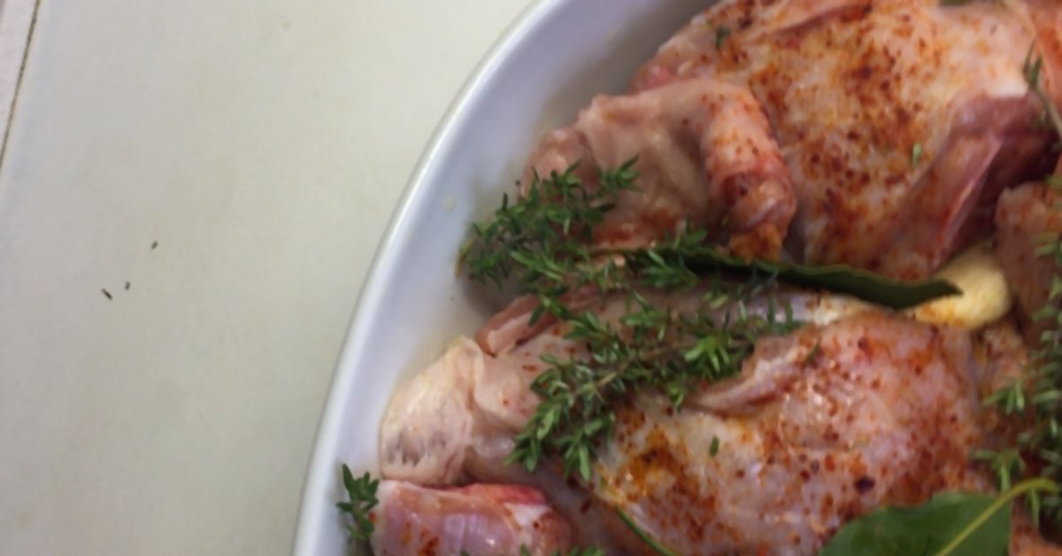 cabri roti : recette de cabri roti