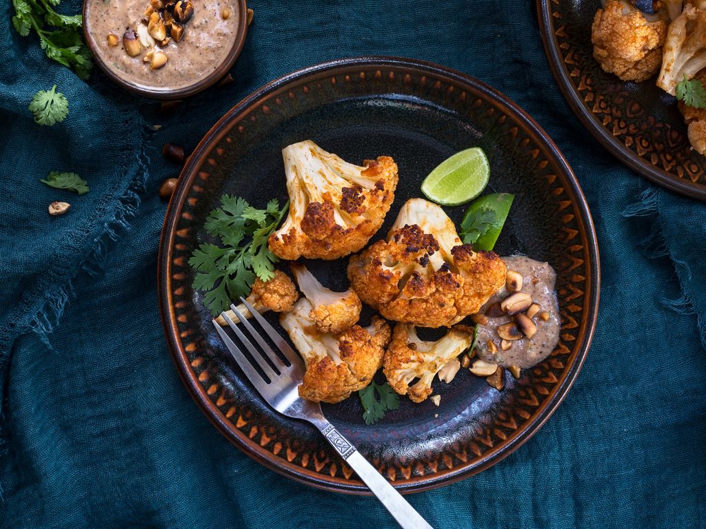 Chou-fleur rôti au four : Recette de Chou-fleur rôti au four - Marmiton