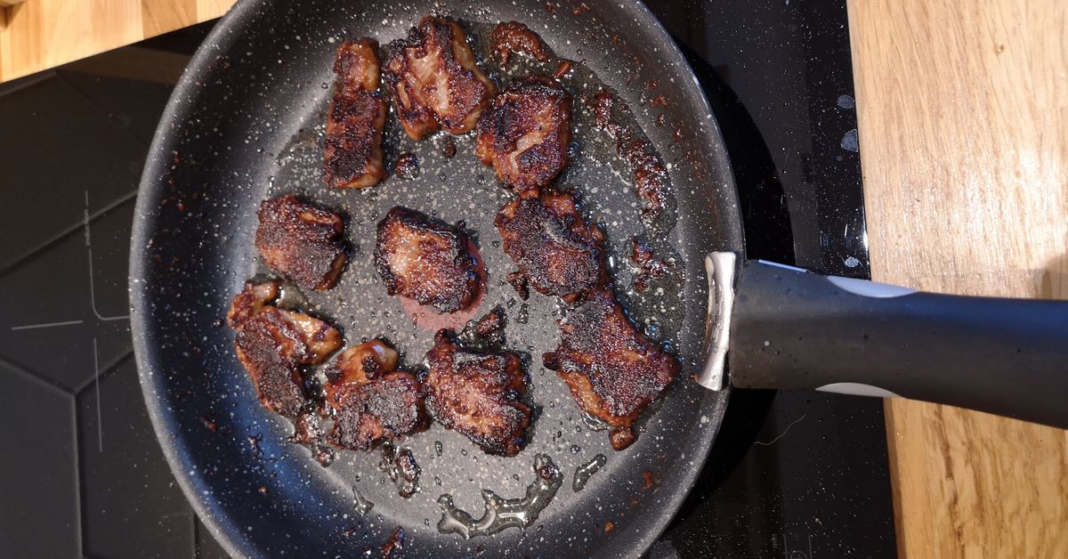 Filet mignon d'agneau facile à la miel et à la moutarde : recette de ...
