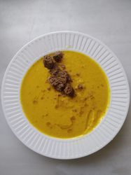 Soupe aux lentilles corail : Recette de Soupe aux lentilles corail ...