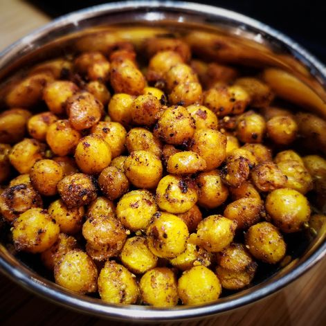 Pois chiches grillés : Recette de Pois chiches grillés - Marmiton