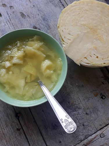 Soupe au chou blanc : Recette de Soupe au chou blanc - Marmiton