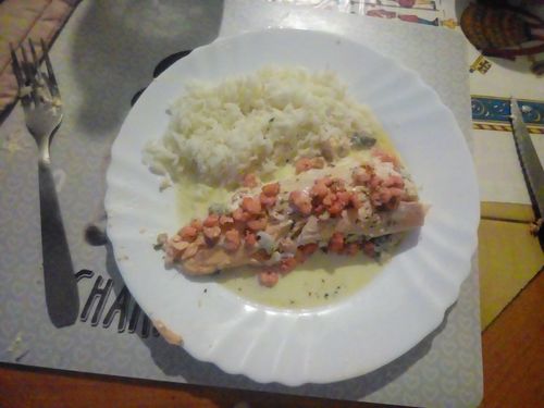 Truites farcies aux crevettes : Recette de Truites farcies aux ...