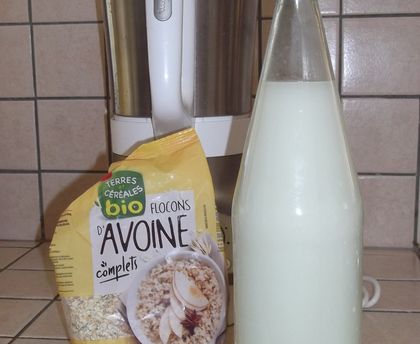Lait d'avoine maison facile : Recette de Lait d'avoine maison facile ...