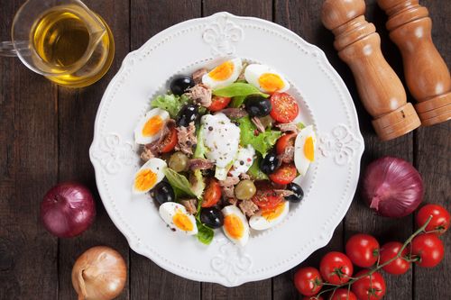 Salade Niçoise : l'authentique Niçoise : Recette de Salade Niçoise : l ...
