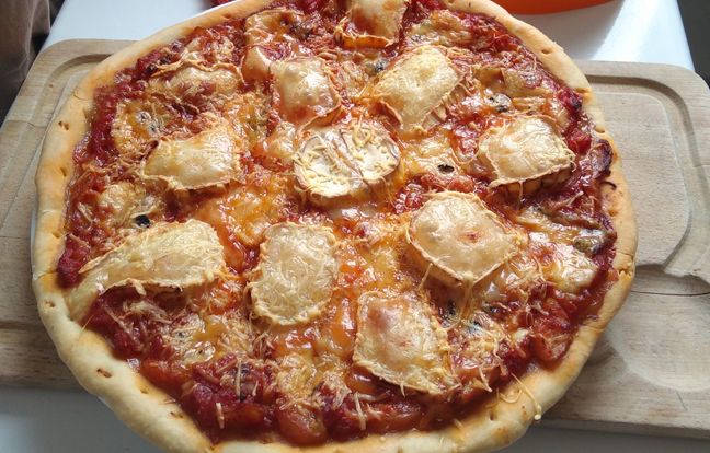 Tarte-pizza aux restes de fromages : Recette de Tarte-pizza aux restes ...
