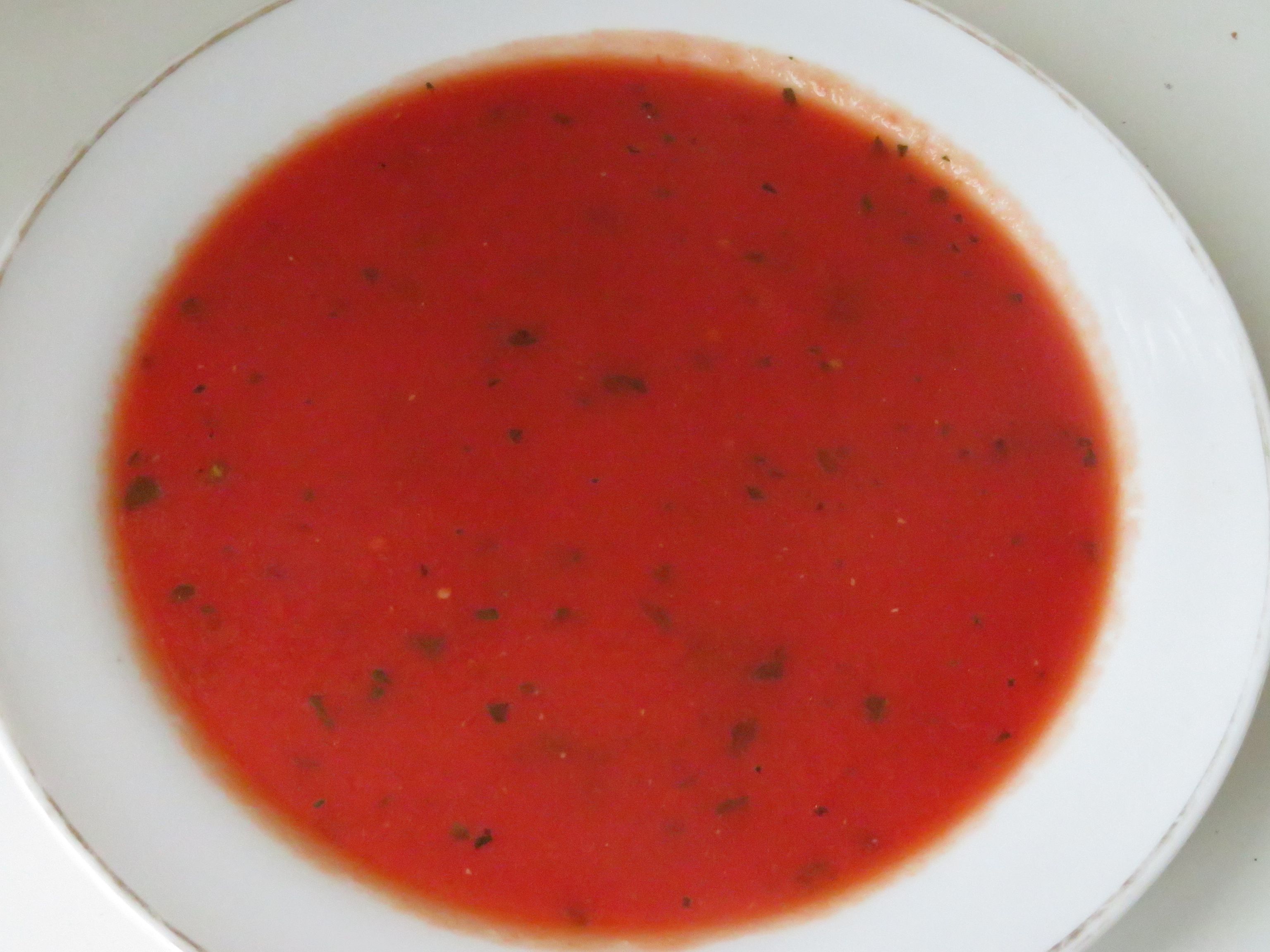 Potage simple et rapide aux tomates : Recette de Potage simple et ...