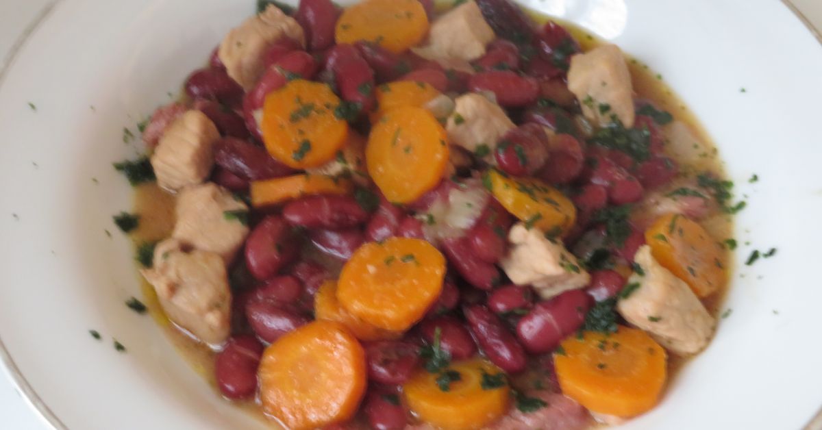 Mignons de porc aux haricots rouges et à l'ail : recette de Mignons de ...