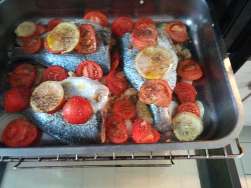 La dorade dorée au four : Recette de La dorade dorée au four - Marmiton