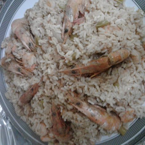 Riz aux crevettes et oignons : Recette de Riz aux crevettes et oignons ...