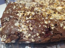 Brownies aux fruits rouges : Recette de Brownies aux fruits rouges ...