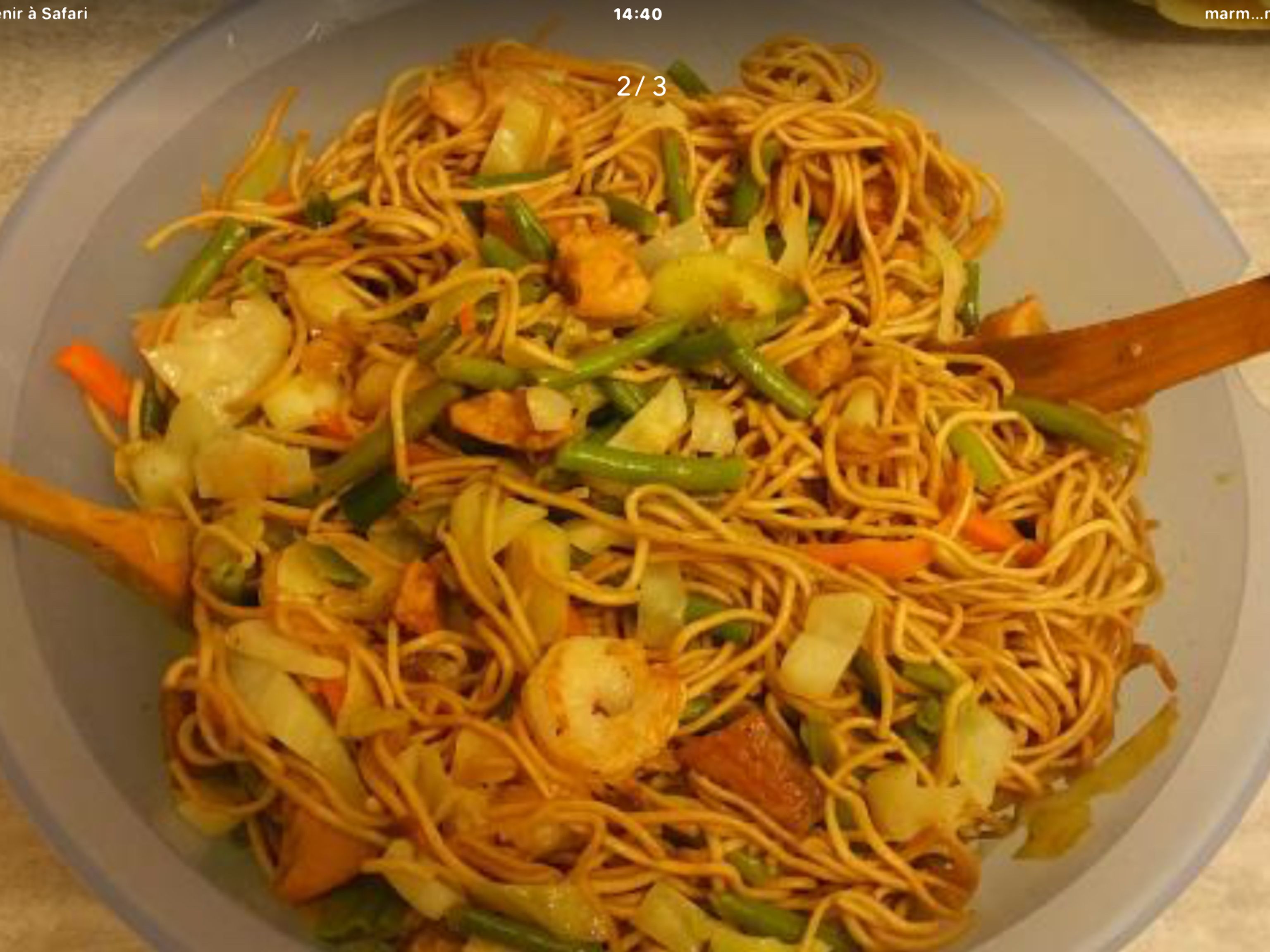 Chao men : Recette de Chao men - Marmiton