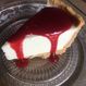 cheesecake chocolat blanc très onctueux avec coulis fruits rouges (sans ...