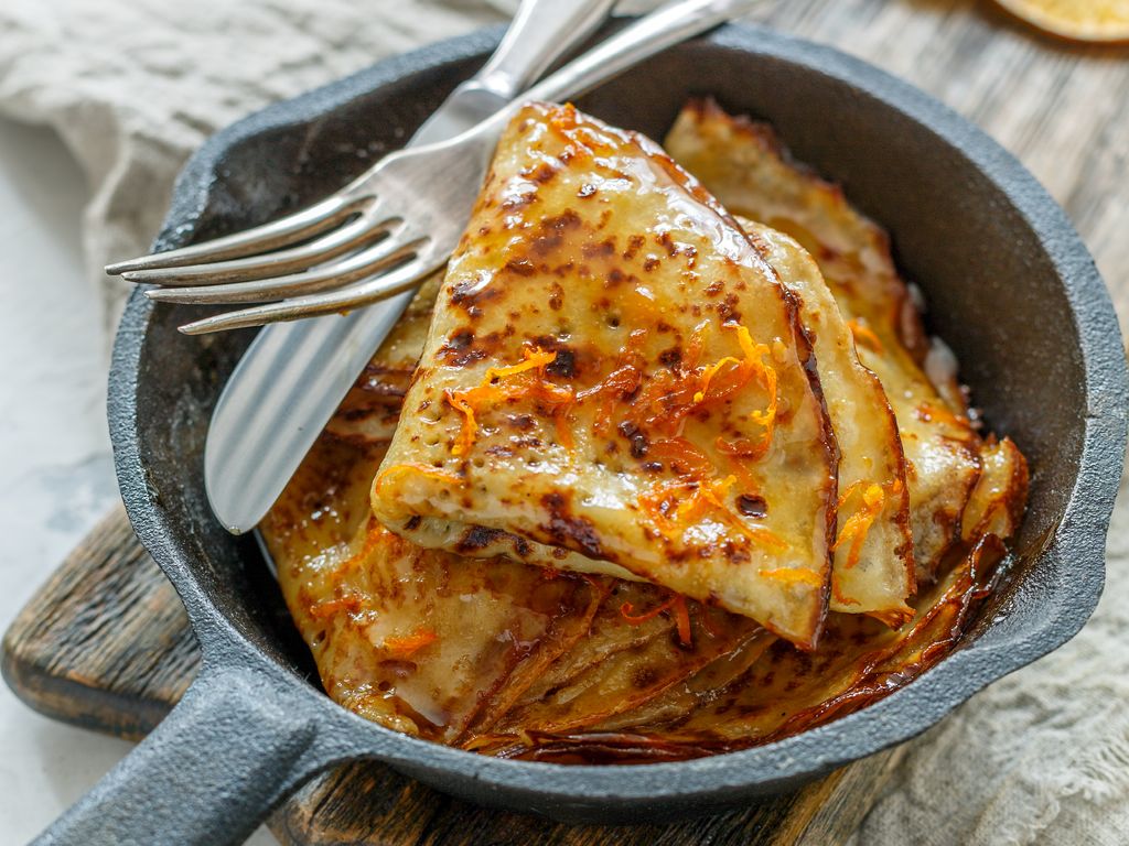 Crêpes flambées au rhum : Recette de Crêpes flambées au rhum