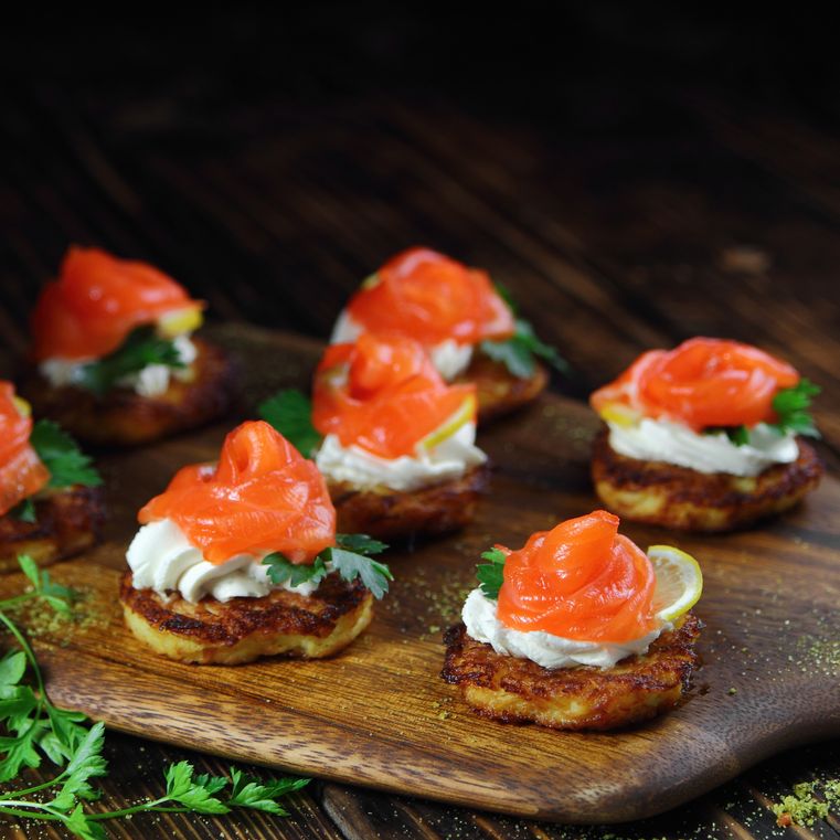 Nos recettes de blinis pour Noël