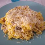 Courge spaghetti à la carbonara : Recette de Courge spaghetti à la ...