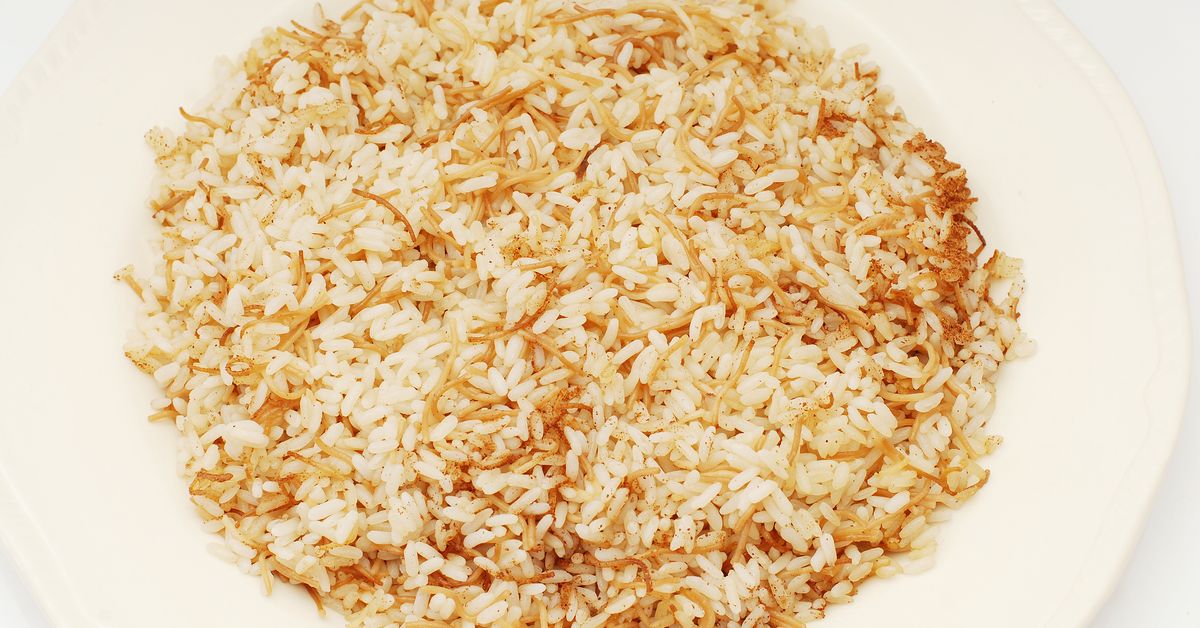 Riz à l'égyptienne au Monsieur Cuisine : recette de Riz à l'égyptienne ...