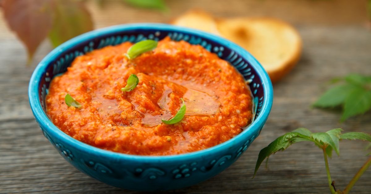 Caviar de poivrons aux noix au Monsieur Cuisine : recette de Caviar de ...