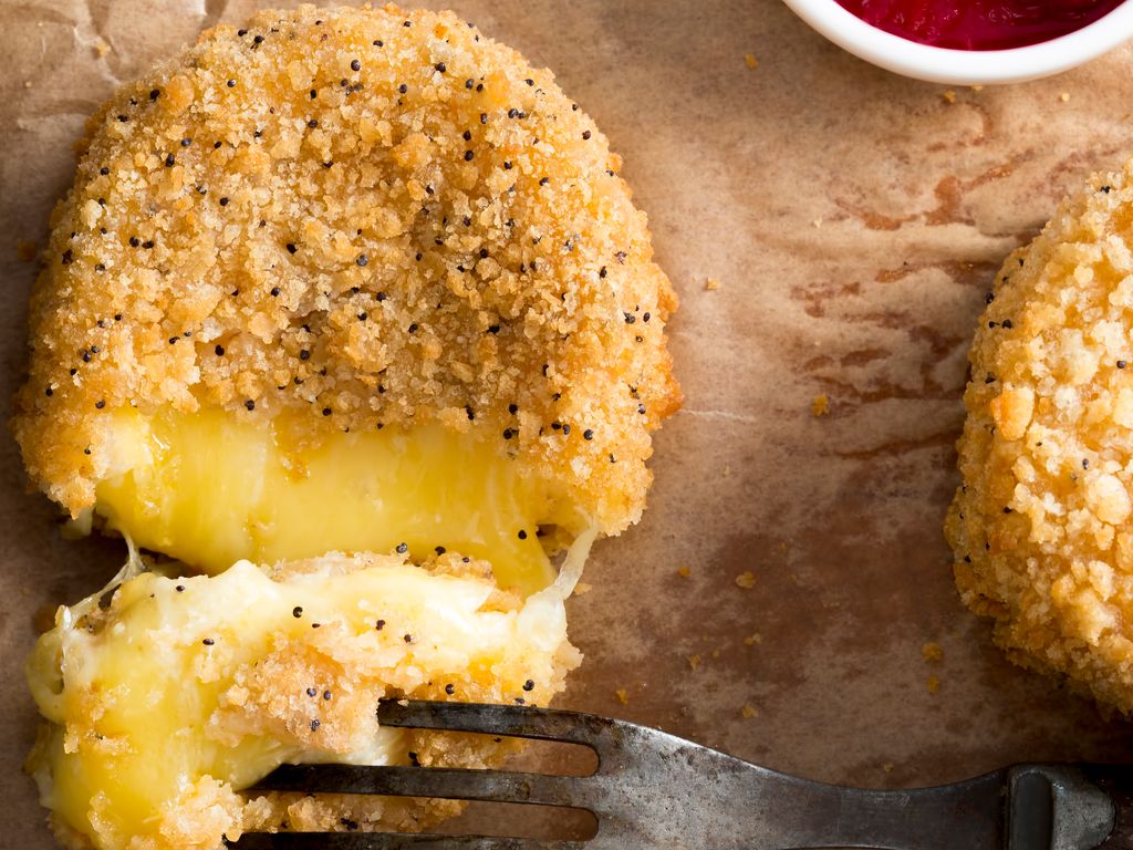 Camembert pané au sésame : Recette de Camembert pané au sésame