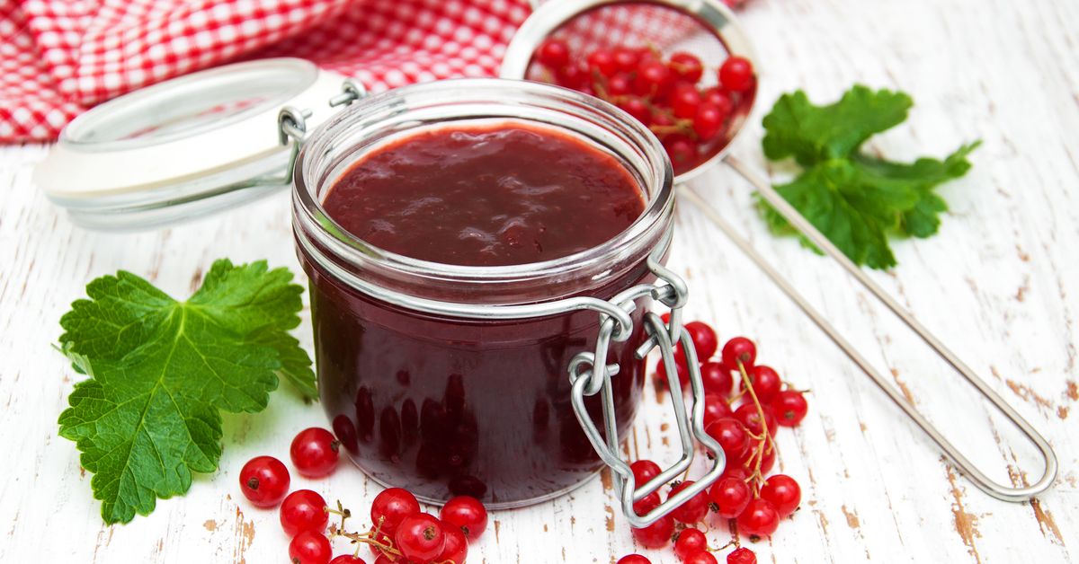 Gelée de groseilles au Monsieur Cuisine : recette de Gelée de ...