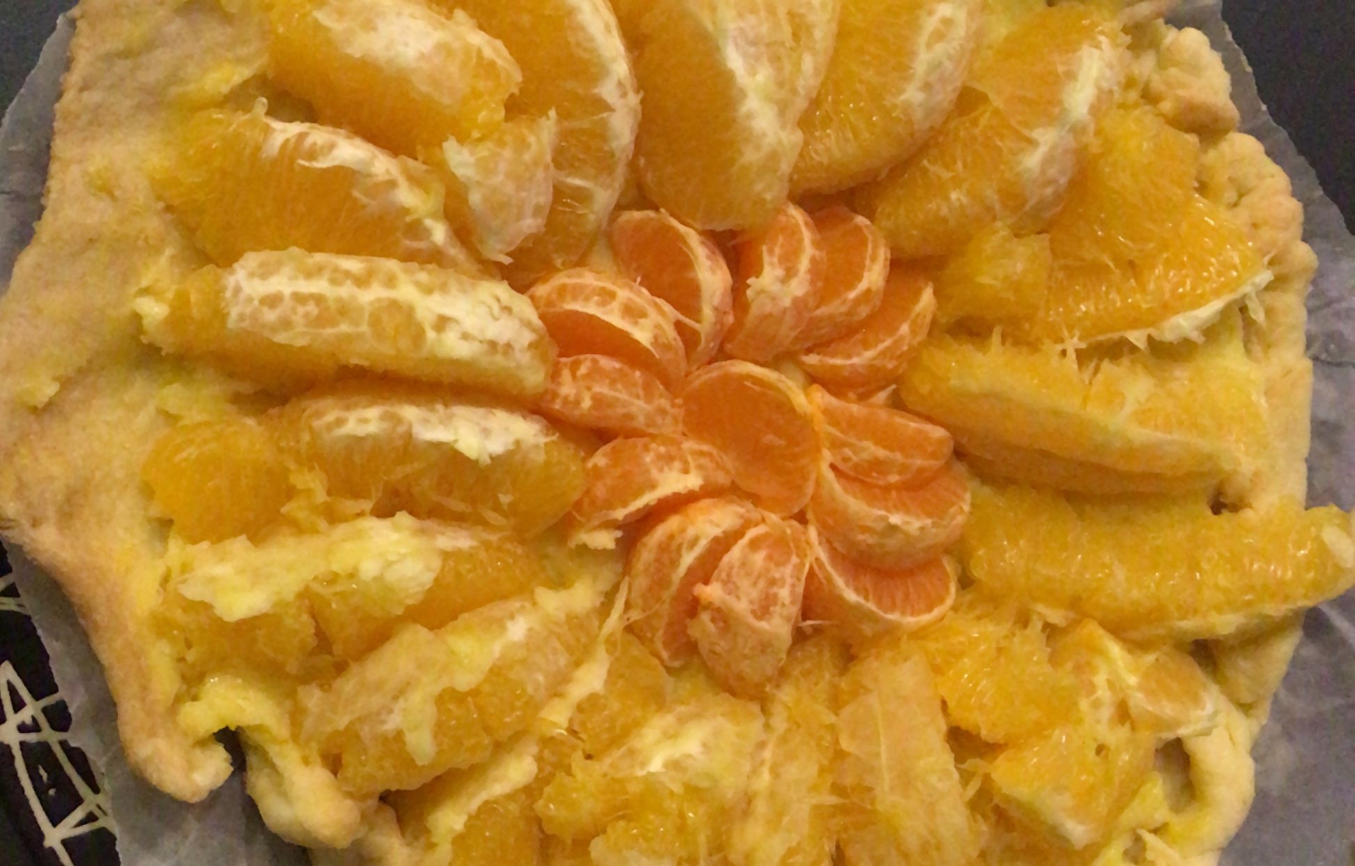 Tarte crème pâtissière et carpaccio de fruits : Recette de Tarte crème ...